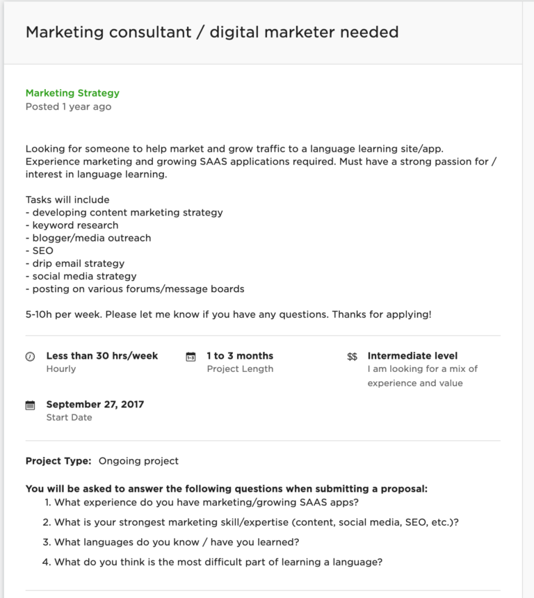 Freelance digital marketing: earn your first (or next) $1,000