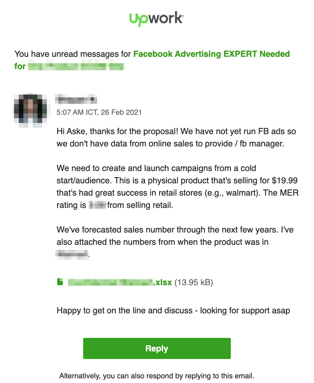 The best cover letter for Upwork (data-backed experiment)